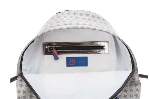 $410 Testoni I29 Bologna Luxury Cristals Backpack Rising Star + Silver ...