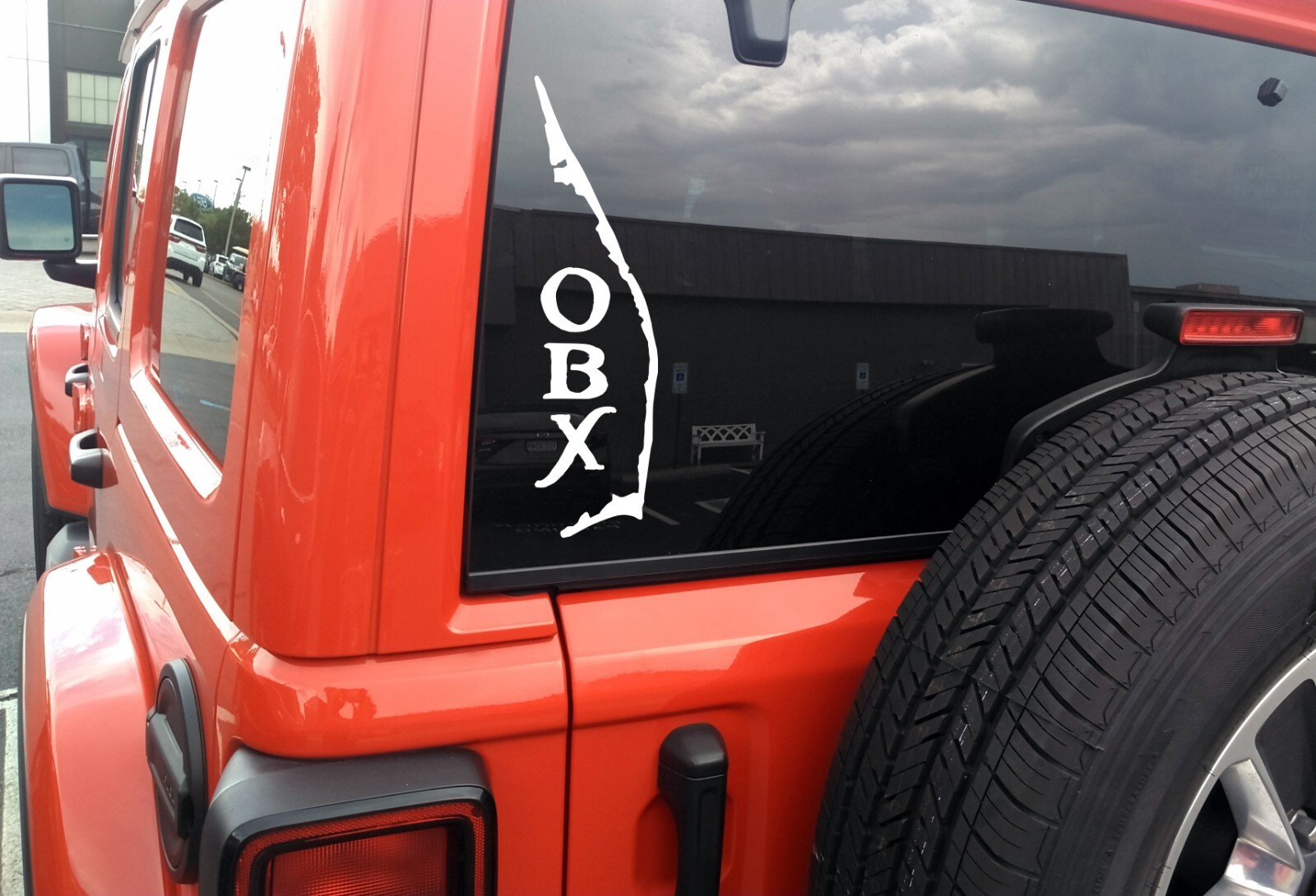 Outer Banks OBX Map Vinyl Decal V2 | Duck Corolla Hatteras NC | Die Cut ...