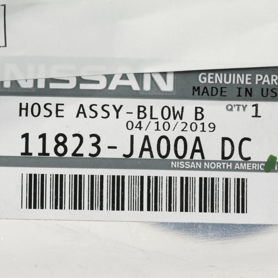 NEW OEM GENUINE NISSAN 2007-2012 ALTIMA 2.5 PCV HOSE BLOW BY HOSE ...