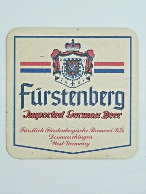 Vintage Furstenberg German Beer Coaster West Germany Lot of 12 New | eBay
