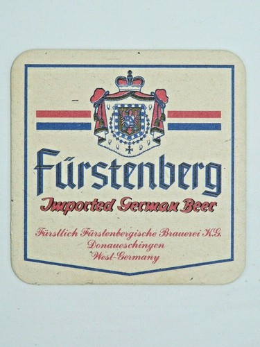 Vintage Furstenberg German Beer Coaster West Germany Lot of 12 New | eBay