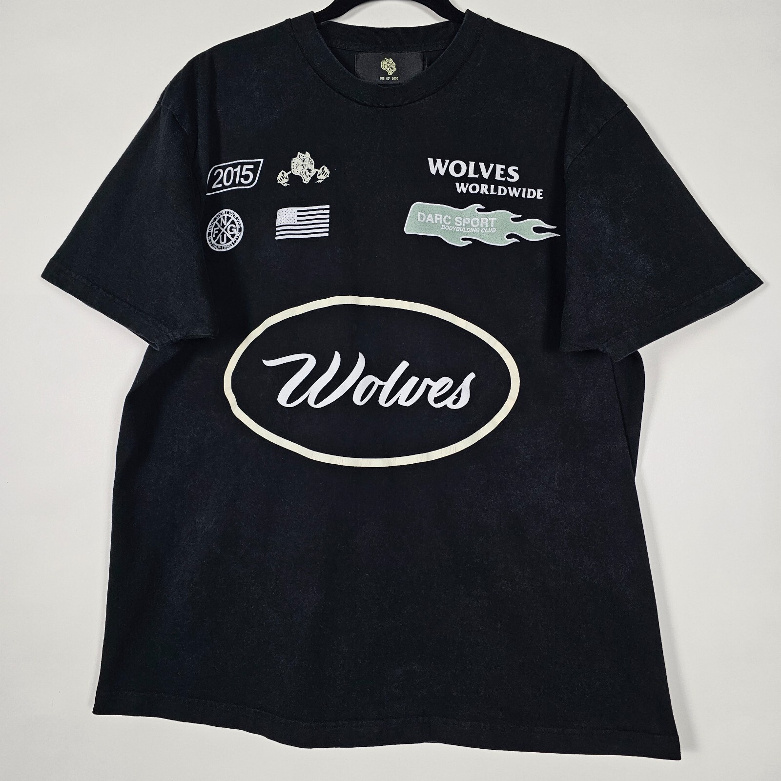 Darc Sport Wolves Worldwide 666 Of 1000 Mens Large Sh… - Gem