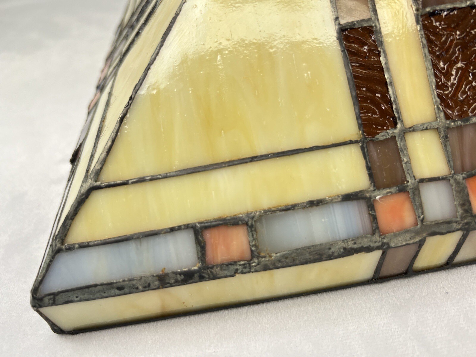 Reproduction Leaded Glass Lamp Shade | eBay