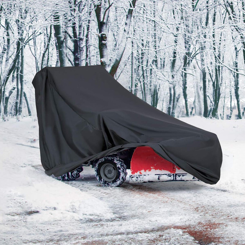 Heavy Duty Snow Thrower Snowblower Storage Protective Cover Anti-UV ...