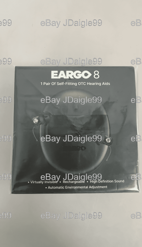 Eargo 8 Self Fitting OTC Hearing Aids, Brand New 2025 | eBay
