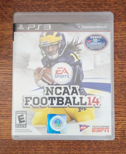 NCAA Football 14 (PlayStation 3, 2013) PS3 Game CIB Complete Tested ...