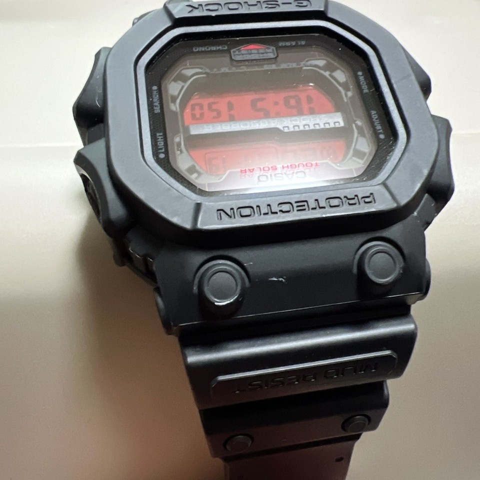 Casio G-SHOCK GX-56BBR-1JF BLACK BOLD RED Series Digital Men Watch w ...