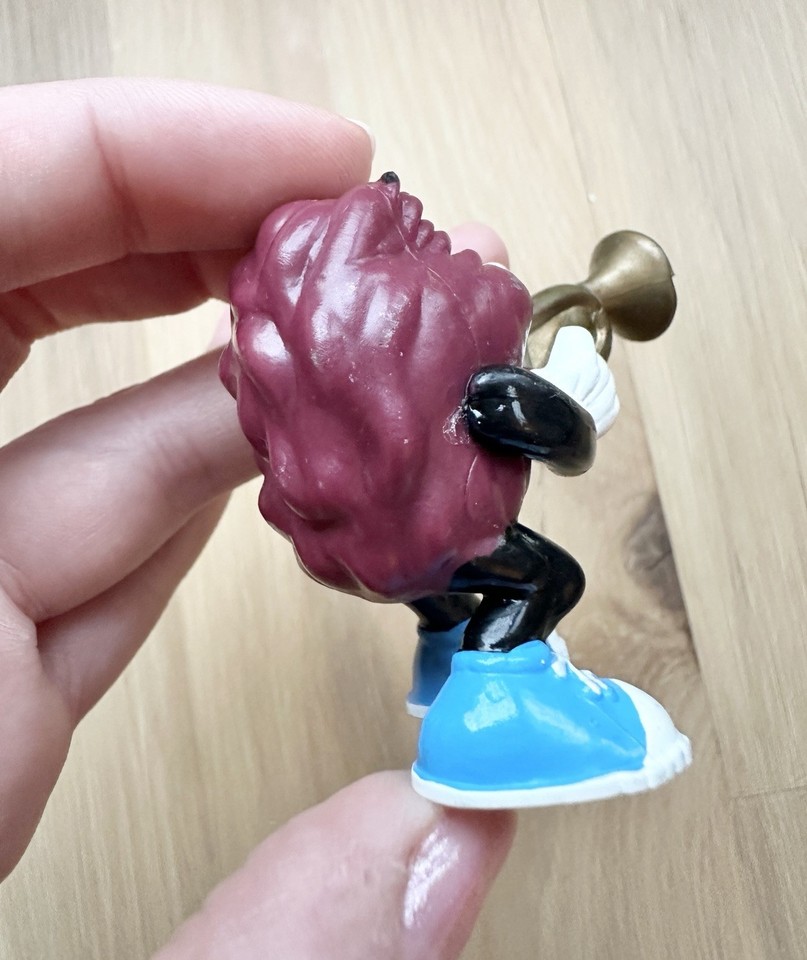 California Raisins Figures 3 Pc. Vintage 1988 Electric Guitar Trumpet ...