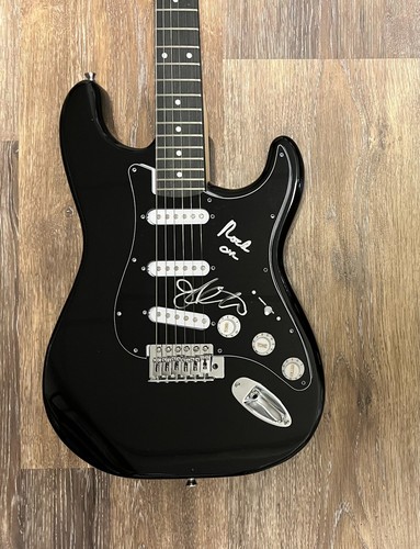 * JIM PETERIK * signed electric guitar * SURVIVOR * EYE OF THE TIGER ...
