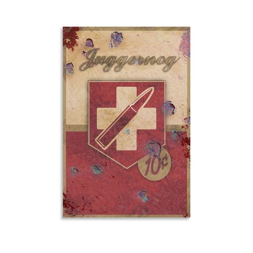Juggernog Perk Metal Poster Canvas Art Wall Painting Poster Print | eBay