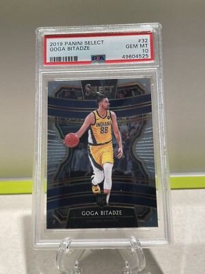 Goga Bitadze 2019 Panini Select Rookie Card No. 32 Gem MT 10 | eBay