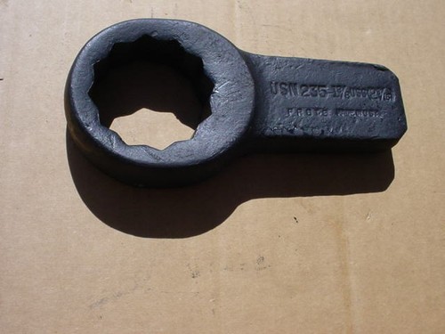 Vintage Proto Slugging Striking Wrench 235 USN Sizing 1 3/8" USS 2 3/16 ...
