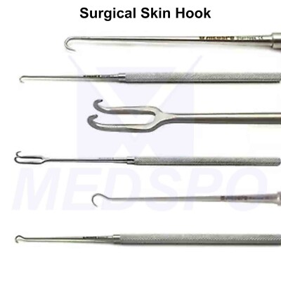 Surgical Joseph Skin Hooks Soft Tissues Retracting Sharp Prongs Dermal ...