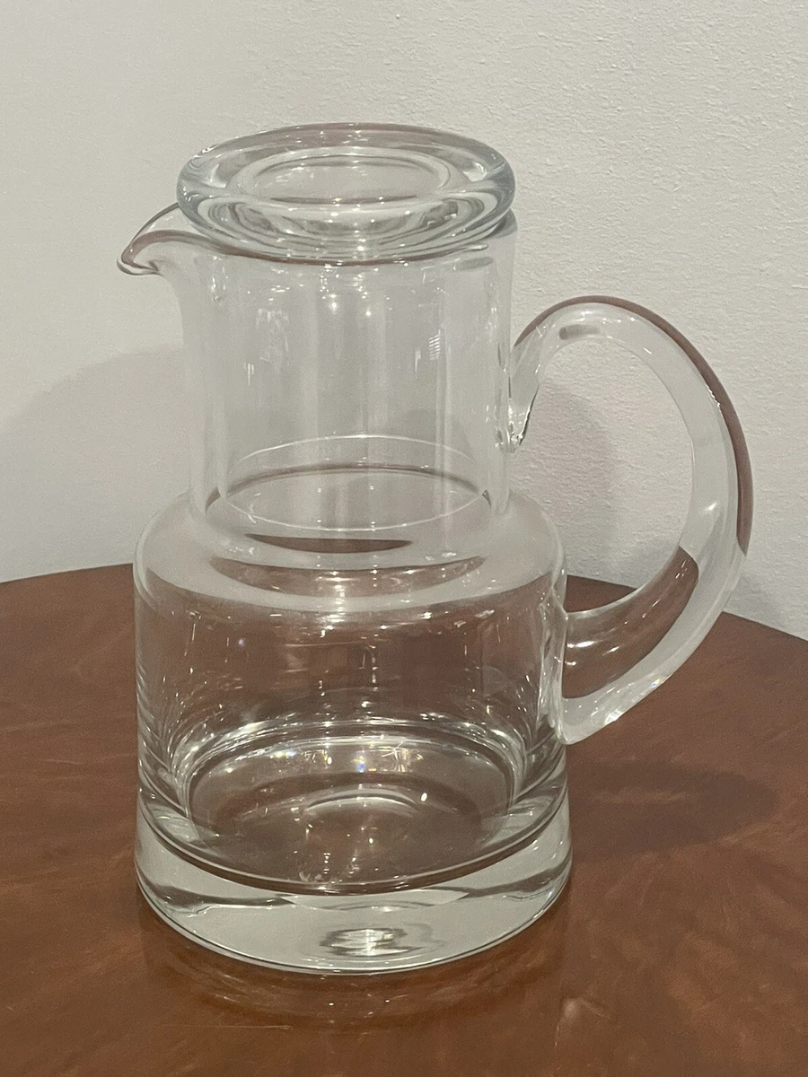 Glass Water Pitcher With Lid