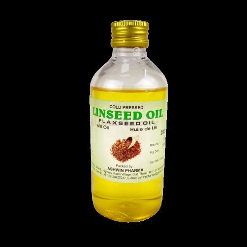 Linseed Essential Oil Flaxseed Asli Oil- Cold Pressed 100ml Bottle ...