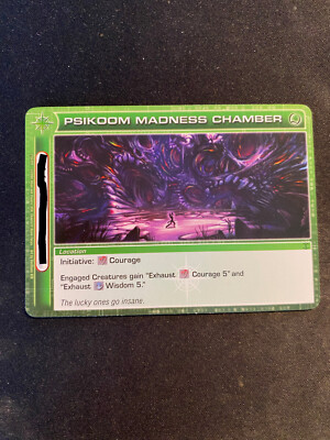 Psikoom Madness Chamber - Chaotic Card - Beyond the Doors Location | eBay