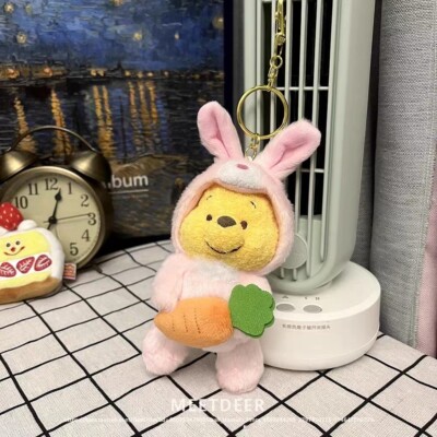 Winnie The Pooh rabbit Plush toy doll 18cm key chains | eBay