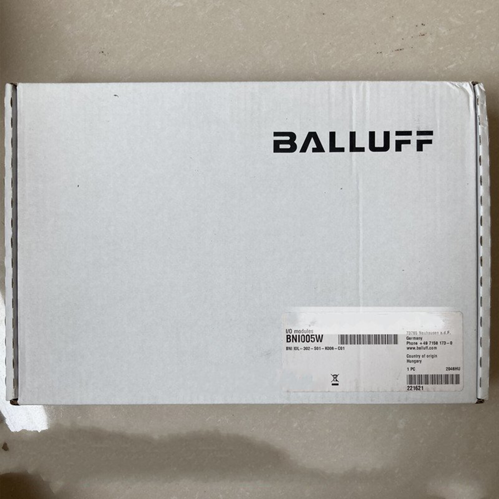 1pieces New BALLUFF BNI005W BNI IOL-302-S01-K006-C01 Motion control ...