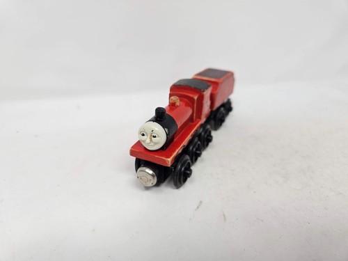 Thomas & Friends Wooden Railway James & Flat Magnet Tender Train Tank ...