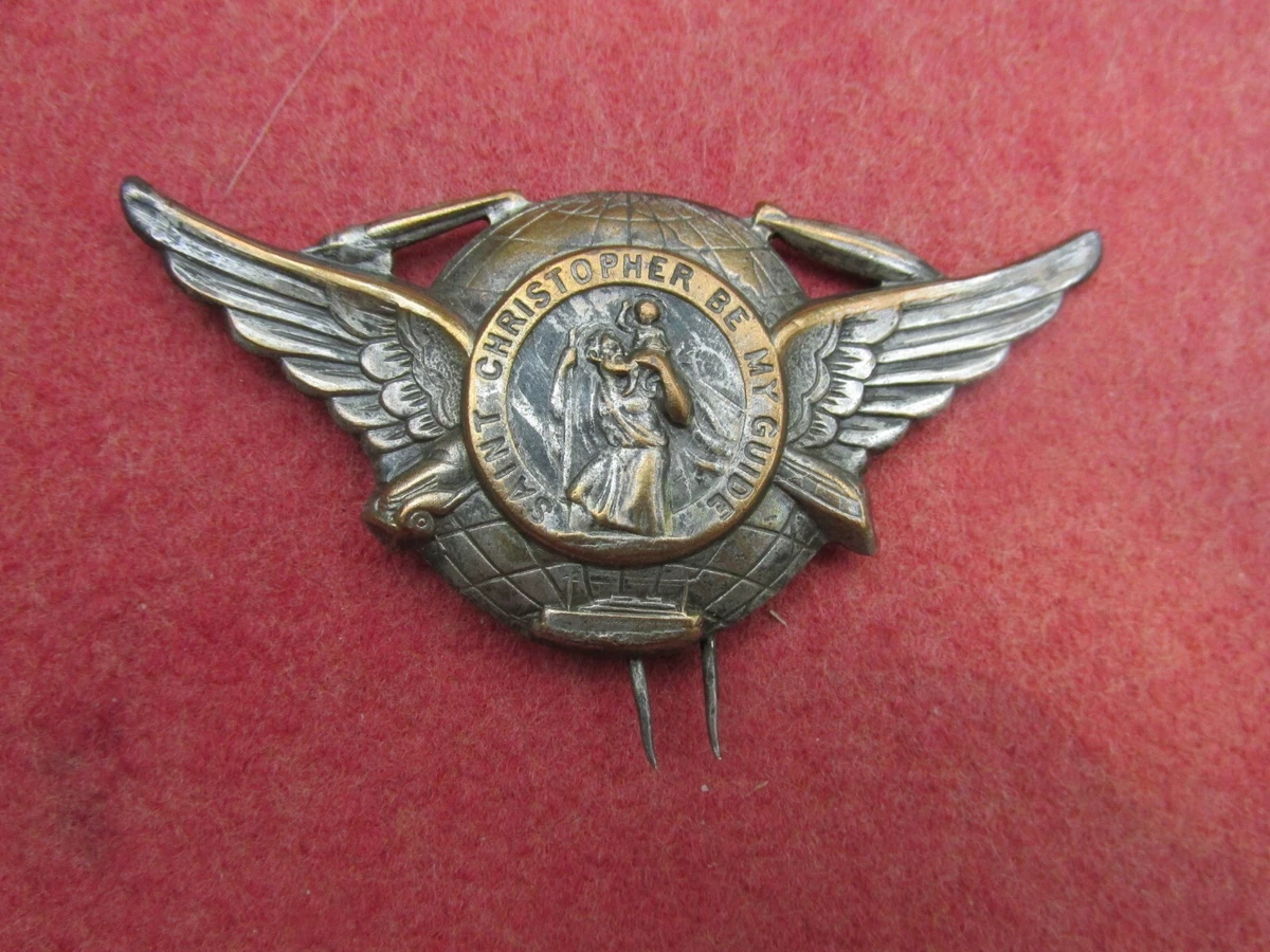 Saint Christopher Medal With Wings