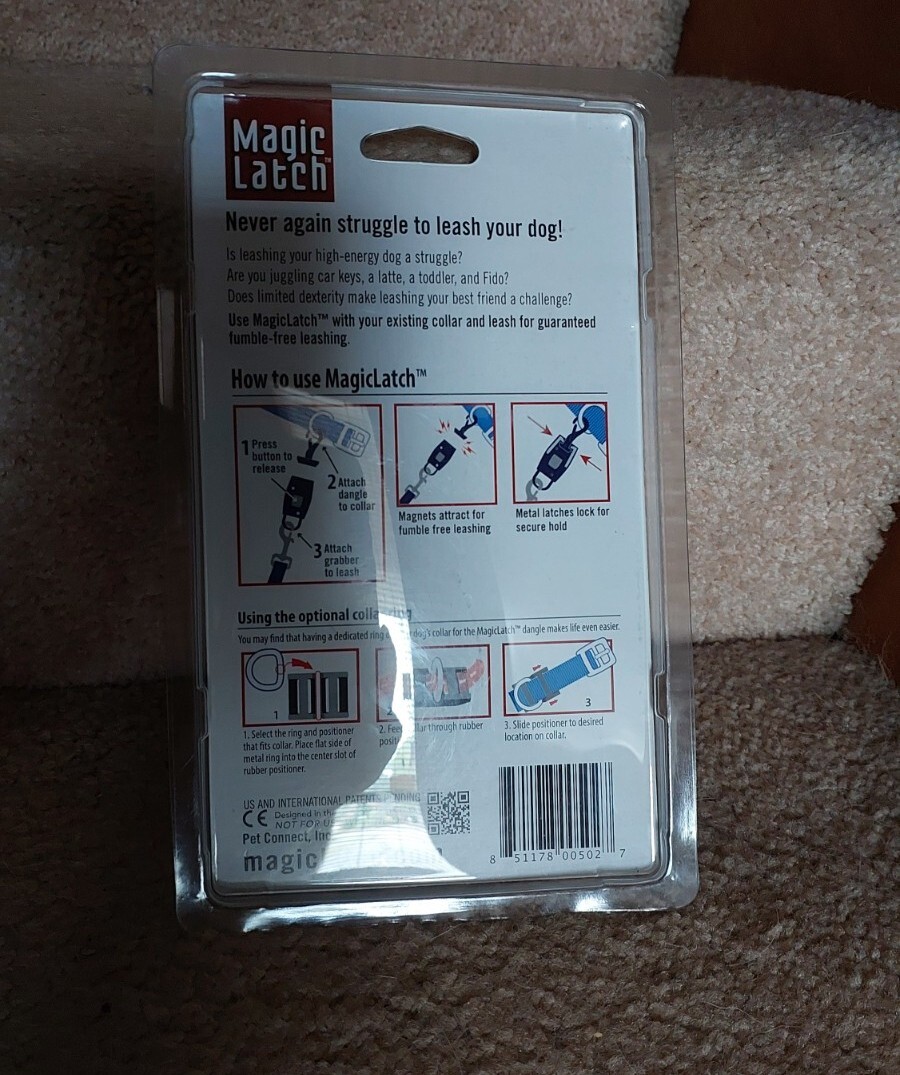 MAGIC LATCH MAGNETIC DOG LEAD CONNECTOR | eBay Australia