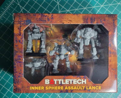 Catalyst INNER SPHERE ASSAULT LANCE Battletech Mercenaries Kickstarter ...