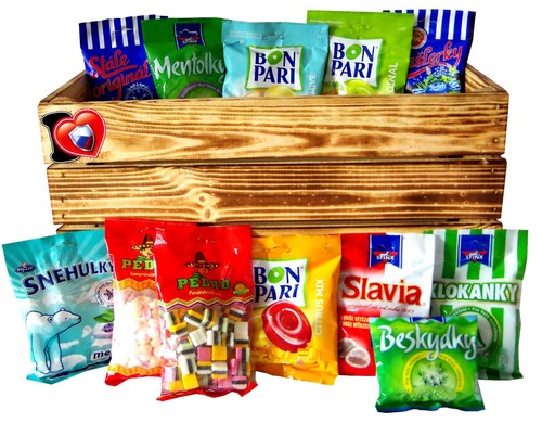 Czech candies set Czech Republic Original Sweets Czechia candy box DHL ...