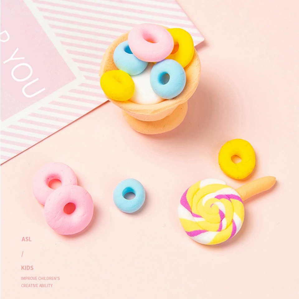 DIY Air Dry Clay Plasticine 12 Colors Modelling Clay w Tools Craft ...