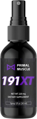 Primal Muscle 191xt Muscle Support Recovery Spray | Plant-Based | 30 ...