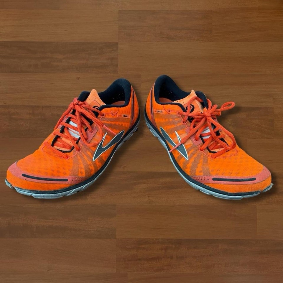 Brooks Pure Connect Mens Running Training Shoes Athletic Orange Lace Up ...