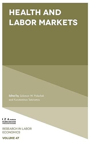 Solomon W. Polachek Health and Labor Markets (Relié) Research in Labor ...