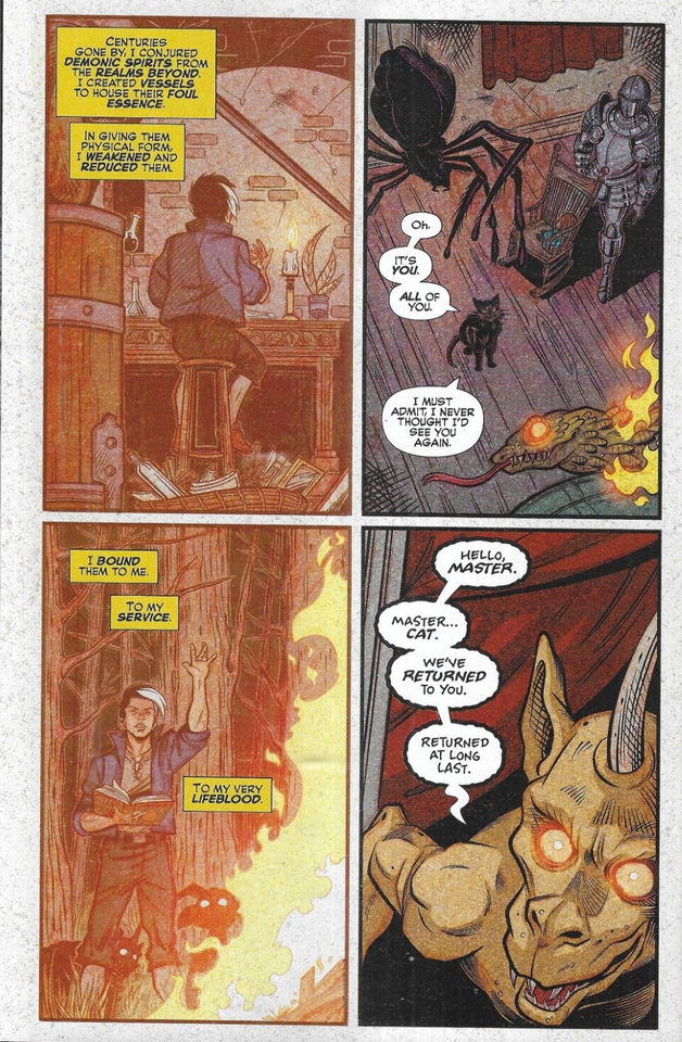 Nine Lives of Salem Comic 1 First Print Cover B Hack Variant 2025 ...