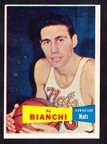 1957-58 TOPPS #59 AL BIANCHI NATIONALS ROOKIE | eBay