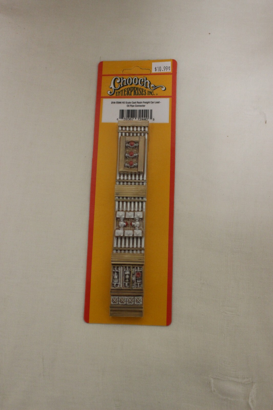 Chooch Enterprises HO Scale Oil Pipe Connector Freight Car Load Item ...