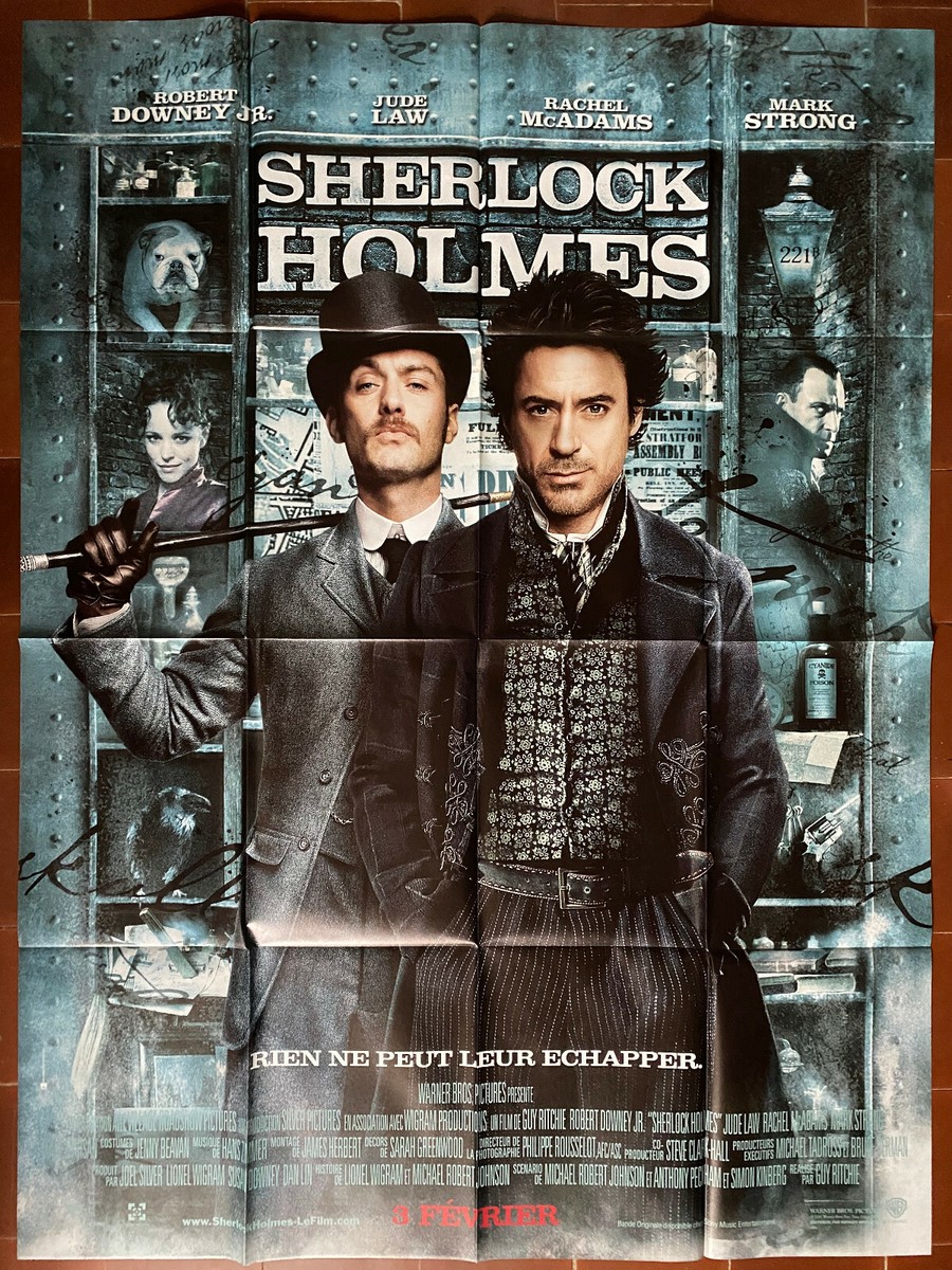 Sherlock Holmes Posters Sherlock Holmes (2009) Posters — The Movie