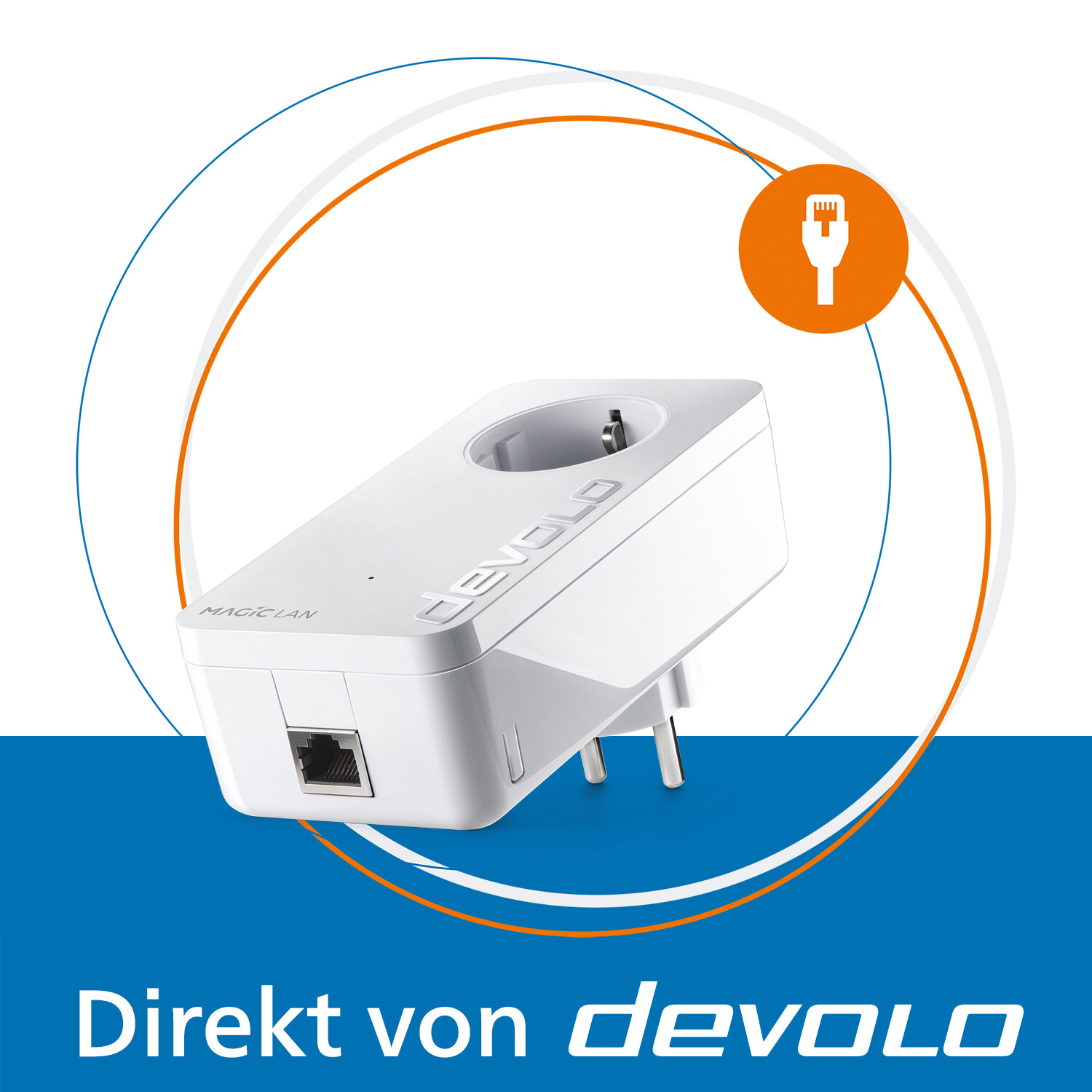 devolo Magic 2 LAN Powerline 2400 Mbps 1x Gbit LAN-Port 1x Erweiterungsadapter 4250059688049 | eBay
