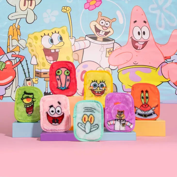 SpongeBob MakeUp Eraser, 7 Day Set the Original Makep Eraser Reusable ...