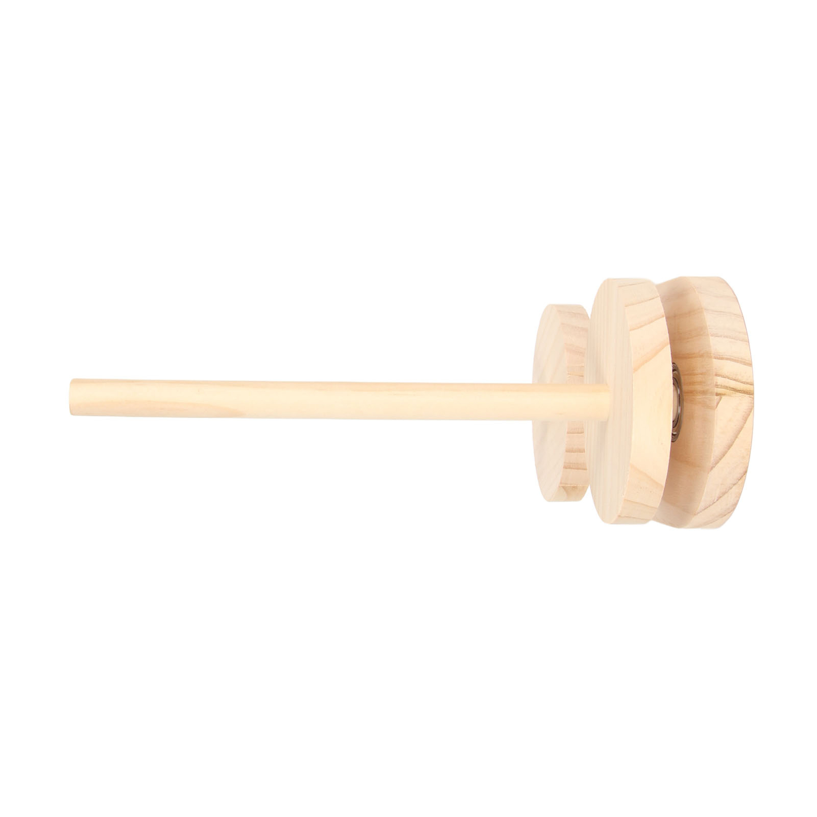 Wooden Yarn Holder Rotatable Large Capacity Wool Double Spool Stand ...