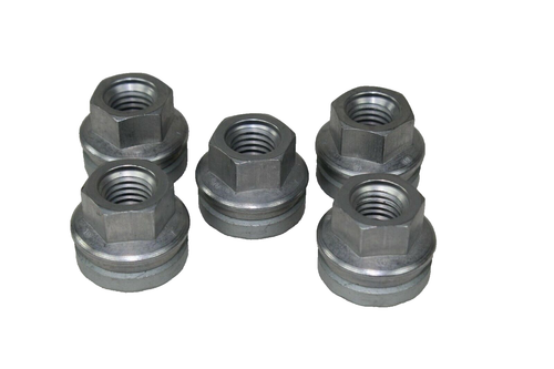 Satz Radmuttern 5 Stück für Stahlfelge Ford Transit 1/2000 - 12/2013 ...