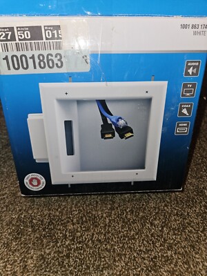 COMMERCIAL ELECTRIC TV MULTIMEDIA RECESSED BOX FOR HIDDEN MULTIMEDIA ...