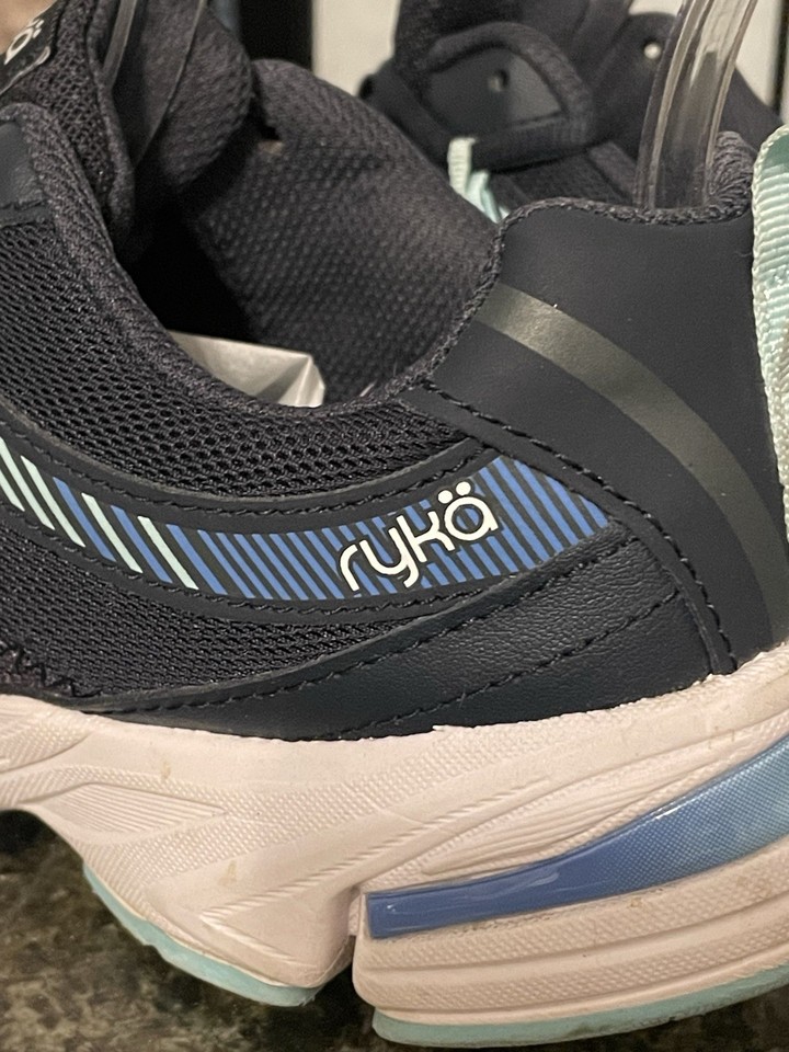 Women’s Leather And Fabric Blue RYKA Intrigue 2 Athletics in US Size 8M ...