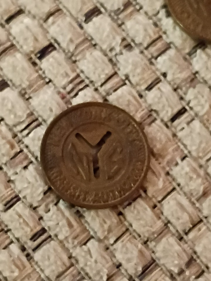 5 NEW YORK CITY MTA TOKENS WITH TOKEN TOTER | eBay