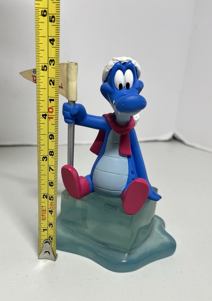 Vintage Disney Blizzard Beach Ice Cube Gator Figurine Mini Golf Putt ...