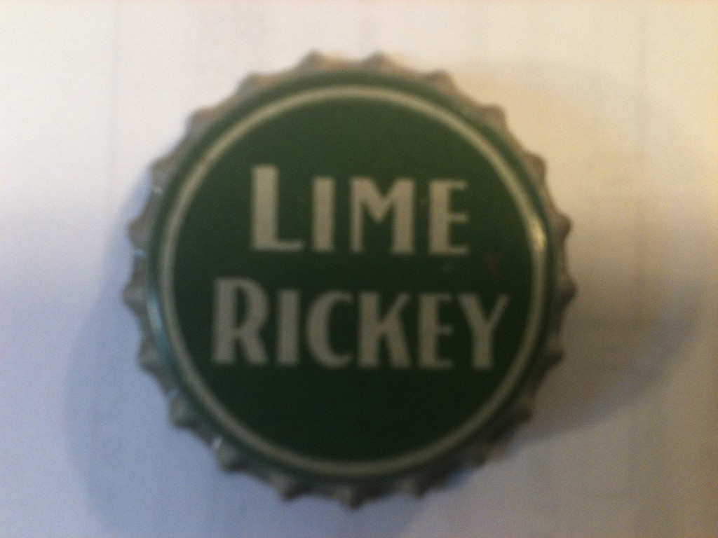 Lime Rickey Soda Bottle Cap~Carroll Bev Bay City,Mich | eBay