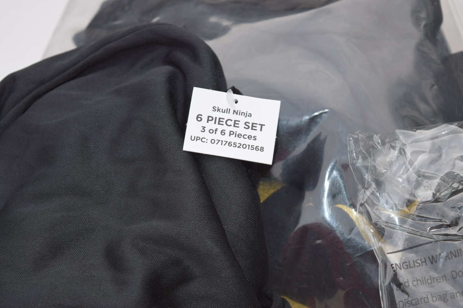 Gold Skull Lord Ninja Costume With Mask Size L | eBay