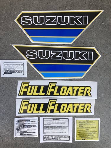 Suzuki RM500 1985 Full Decal Set/ Sticker Kit | eBay Australia