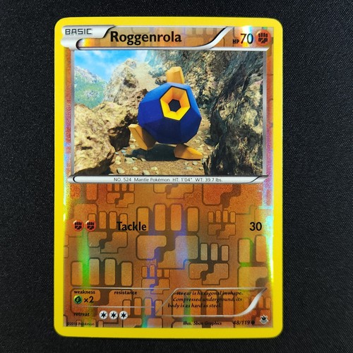 Roggenrola 48/119 Holo - Phantom Forces - Pokemon Card | eBay