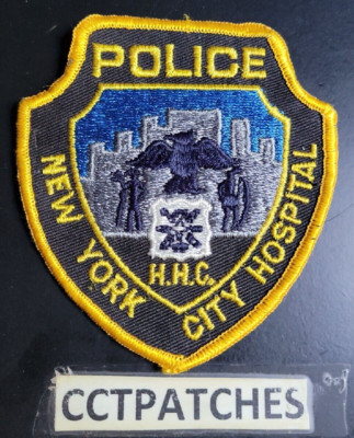 NEW YORK HOSPITAL HHC POLICE SHOULDER PATCH | eBay