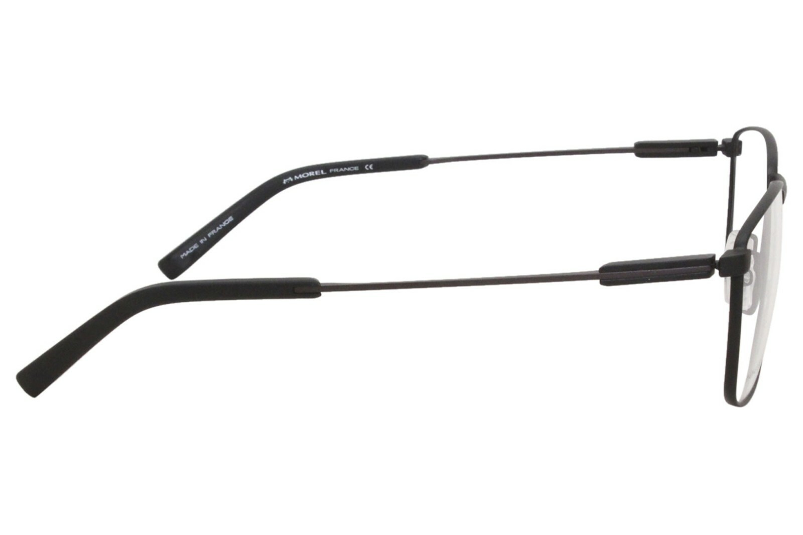 OGA Morel 10126O Matte Black NG01 Metal Eyeglasses Frame 55-18-145 ...