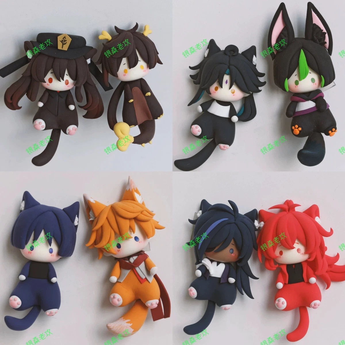 Polymer Clay Chibi Charms